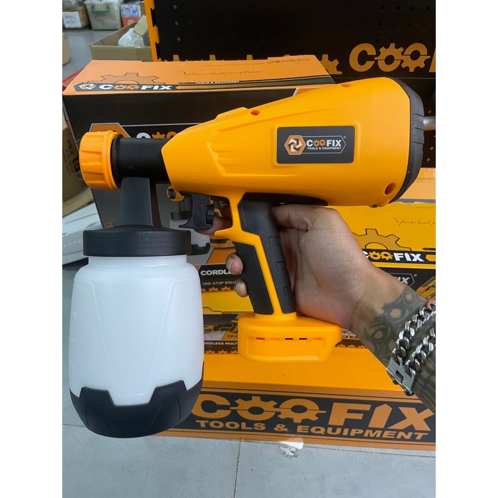 COOFIX กาพ่นสีไร้สาย 20V เครื่องเปล่า รุ่น CF-CSG004 ของแท้ พร้อมส่ง ...