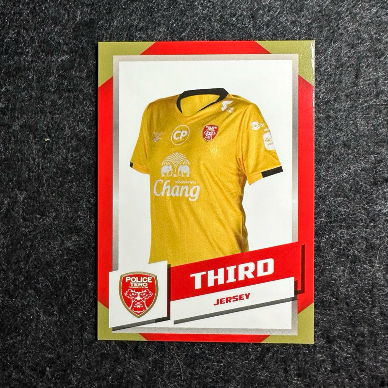 การ์ดนักฟุตบอลทีม POLICE TERO FC ฤดูกาล 2022 - 2023 งานลิขสิทธิ์แท้ แบบ ...
