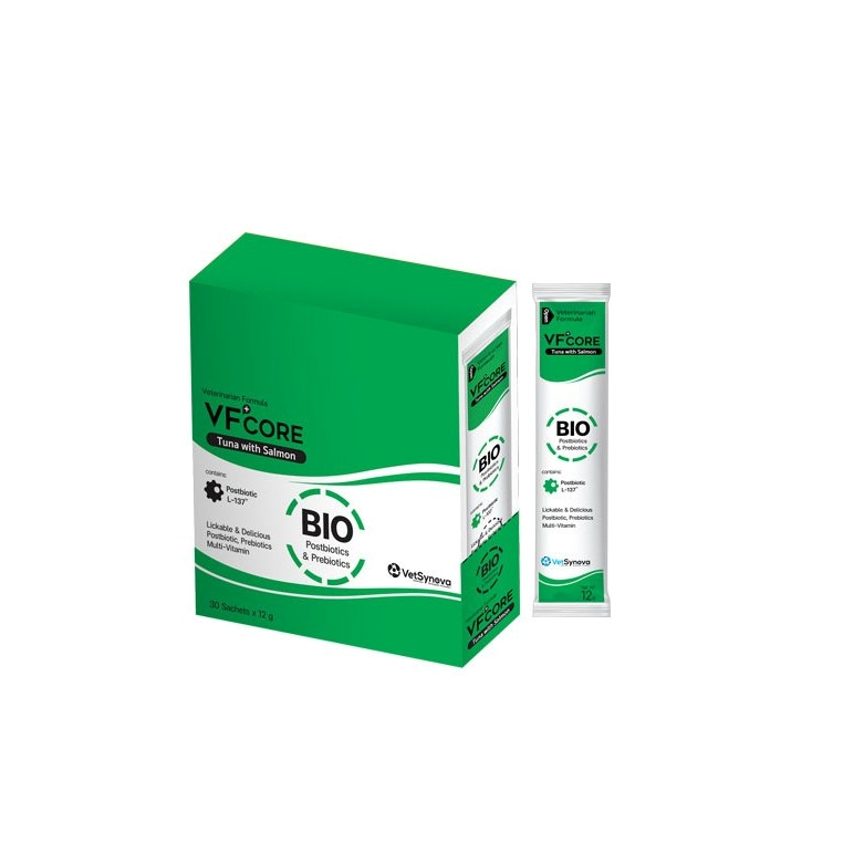 VF+ CORE BIO อาหารเสริมแมวเลีย ปรับสมดุลทางเดินอาหาร ลดอาการท้องเสีย ...