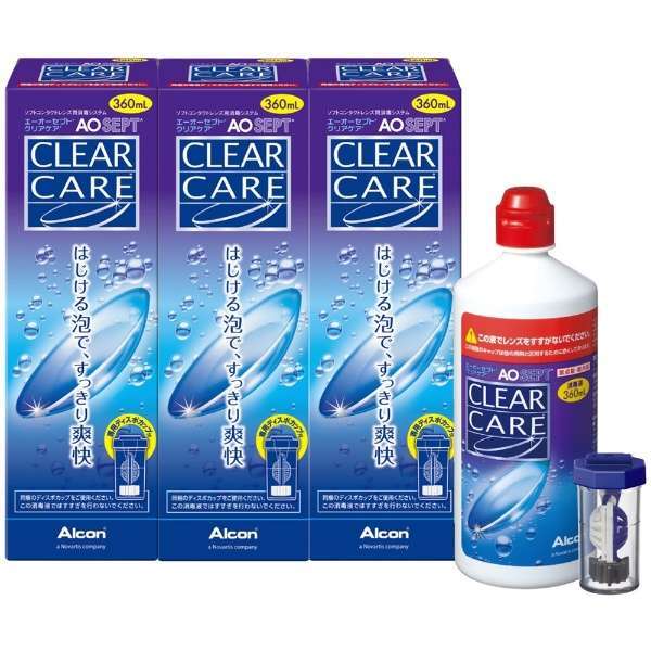 (แพค 3 และ 6 ขวด) AOSEPT Clear Care หมดอายุ 6/2025 | Shopee Thailand