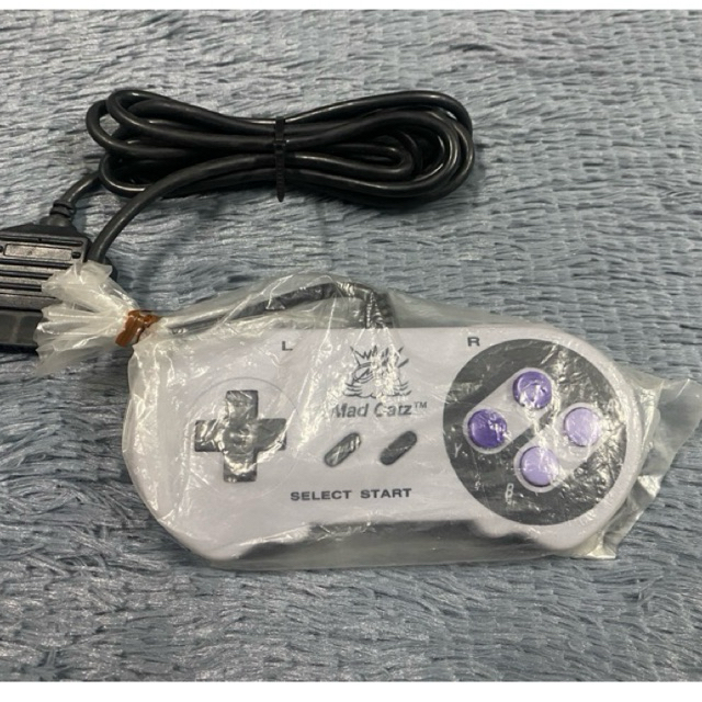 SNES Mad Catz Controller สวยมือ1ในห่อพลาสติกเดิมโรงงาน | Shopee Thailand