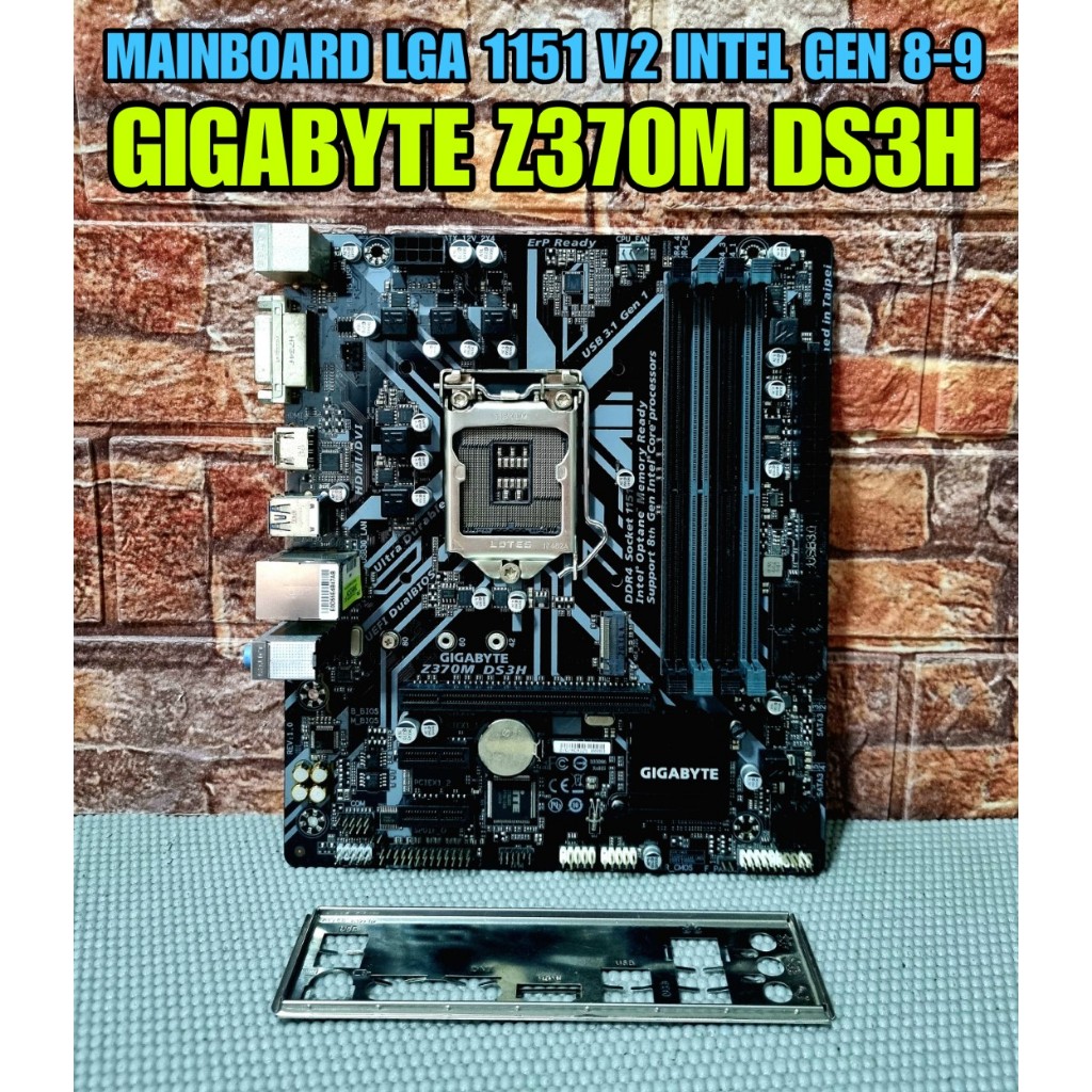 (ร้านในไทย) เมนบอร์ด 1151 V2 รองรับ CPU INTEL GEN 8-9 ** มีของพร้อมส่ง ...