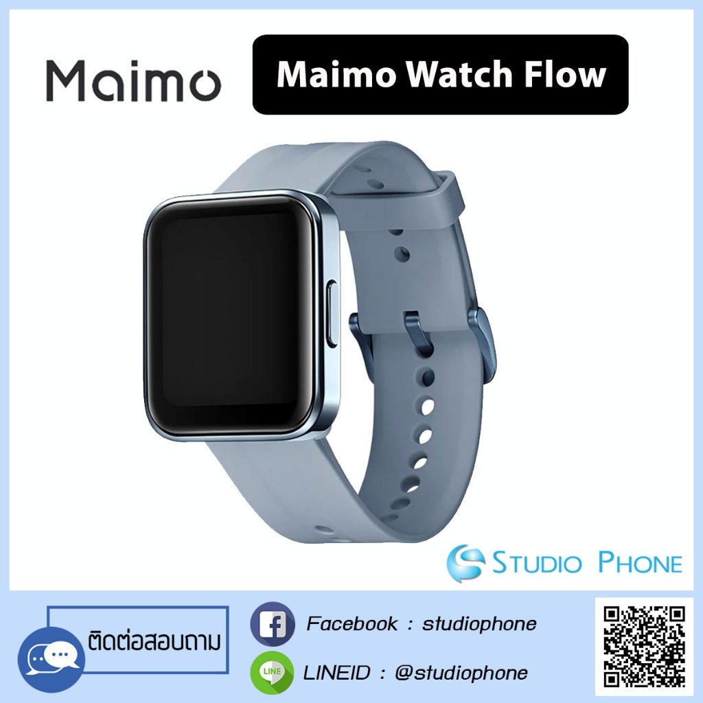 สมาร์ทวอทช์ MAIMO WATCH FLOW WT2106 - Free Hydrogel Film | Shopee Thailand