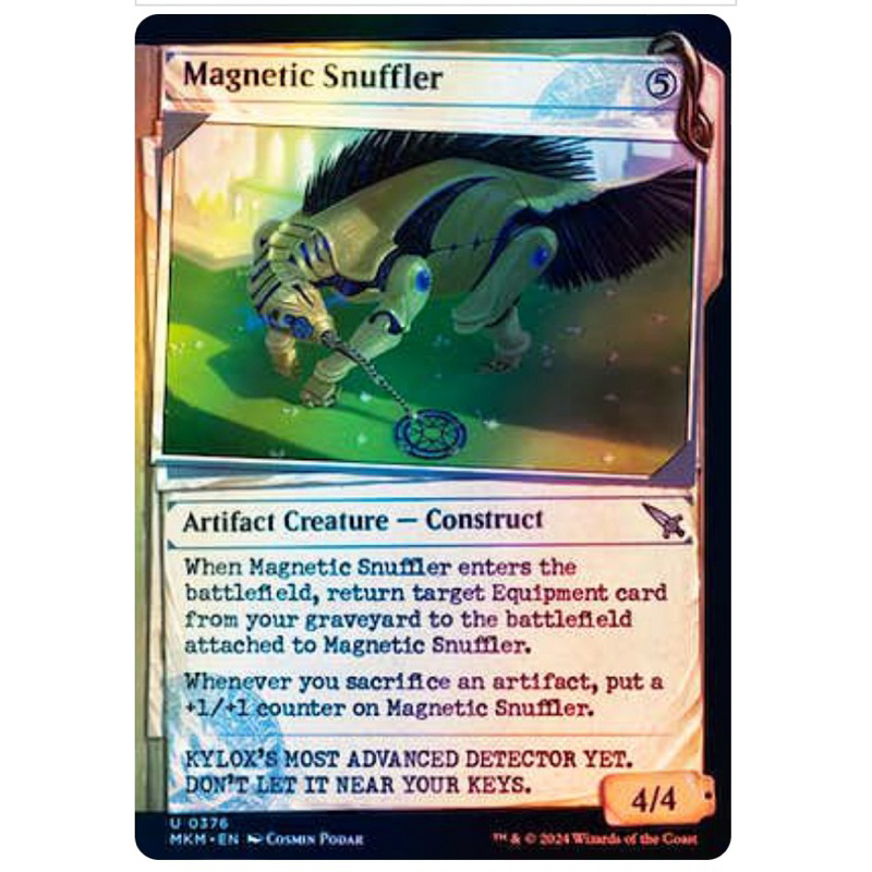 Murders at Karlov Manor Variants Foil: Magnetic Snuffler (Showcase ...