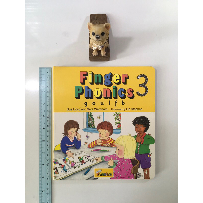 Finger Phonics By Jolly Learning (บางเล่มขอบถลอก) หนังสือภาษาอังกฤษมือ ...