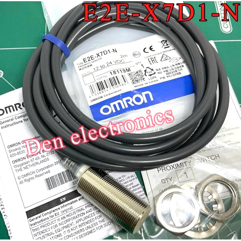 เซ็นเซอน์E2E-X7D1-N ของแท้ Proximity Sensor Switch Switch12-24VDC 2M ส่งทุกวัน | Shopee Thailand
