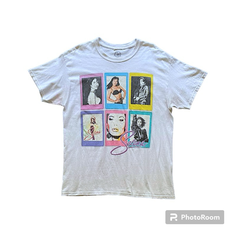 เสื้อวินเทจลายแจ่มๆ Selena USA | Shopee Thailand