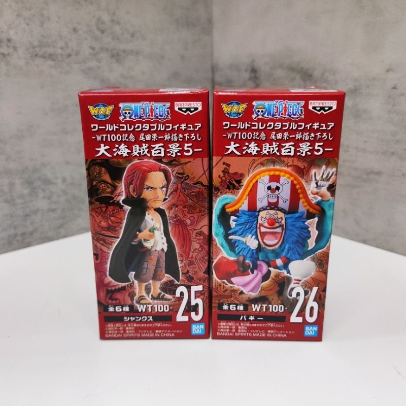 One piece - World Collectable Figure WT100 V.5 Shanks Buggy WCF แยก แชง ...
