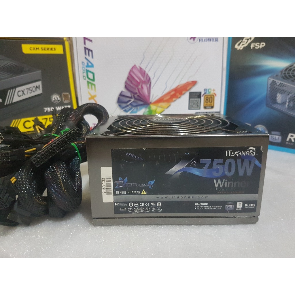 PSU Itsonas Winner 750W 80+ Bronze มือ2 / power supply / พาวเวอร์ซัพพ ...