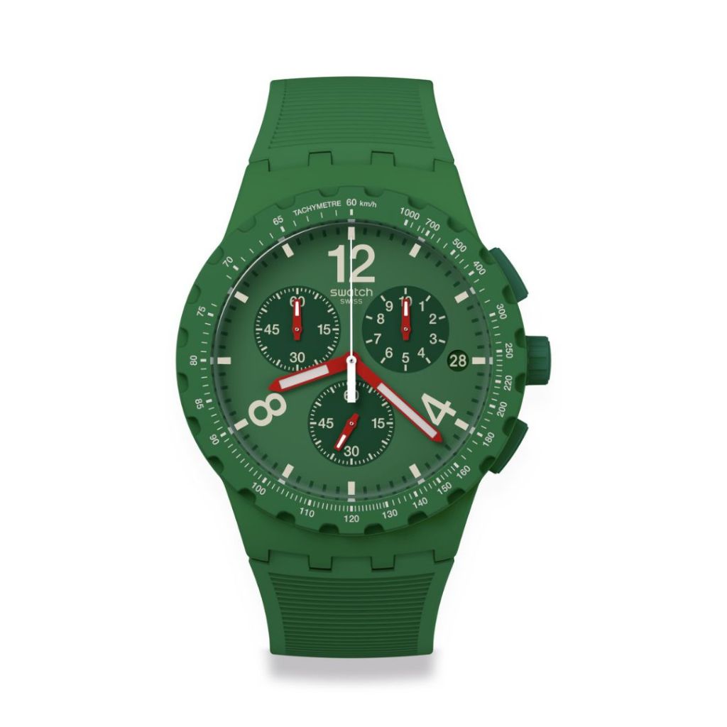 Swatch นาฬิกาผู้ชาย PRIMARILY GREEN รุ่น SUSG407 | Shopee Thailand