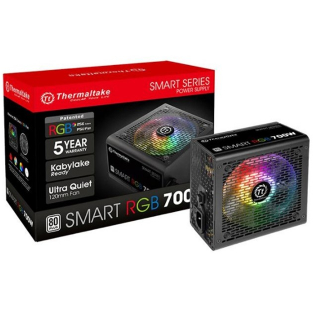 THERMALTAKE SMART RGB 700W POWER SUPPLY | Shopee Thailand