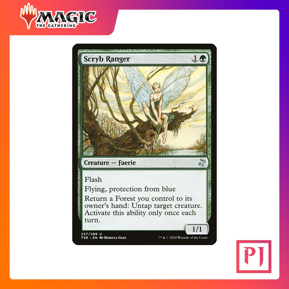 [MTG] Scryb Ranger [TSR] [GREEN] [UNCOM] [NORMAL] [ENG] (การ์ดเมจิค ...