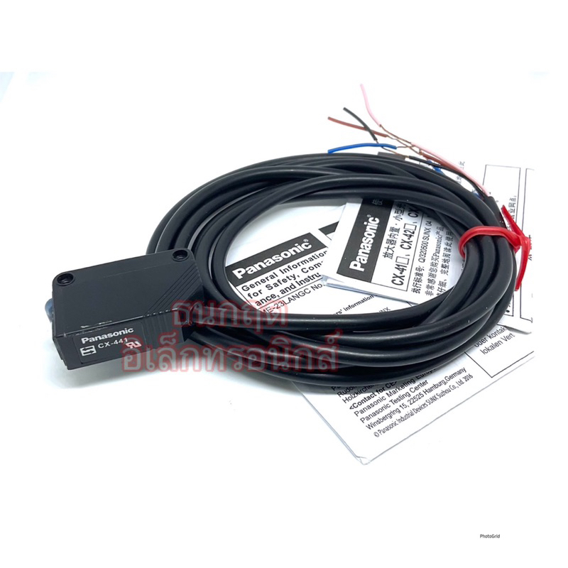 CX-441 Panasonic Retroreflective Photoelectric Sensor เซ็นเซอร์ UCX-441 ...