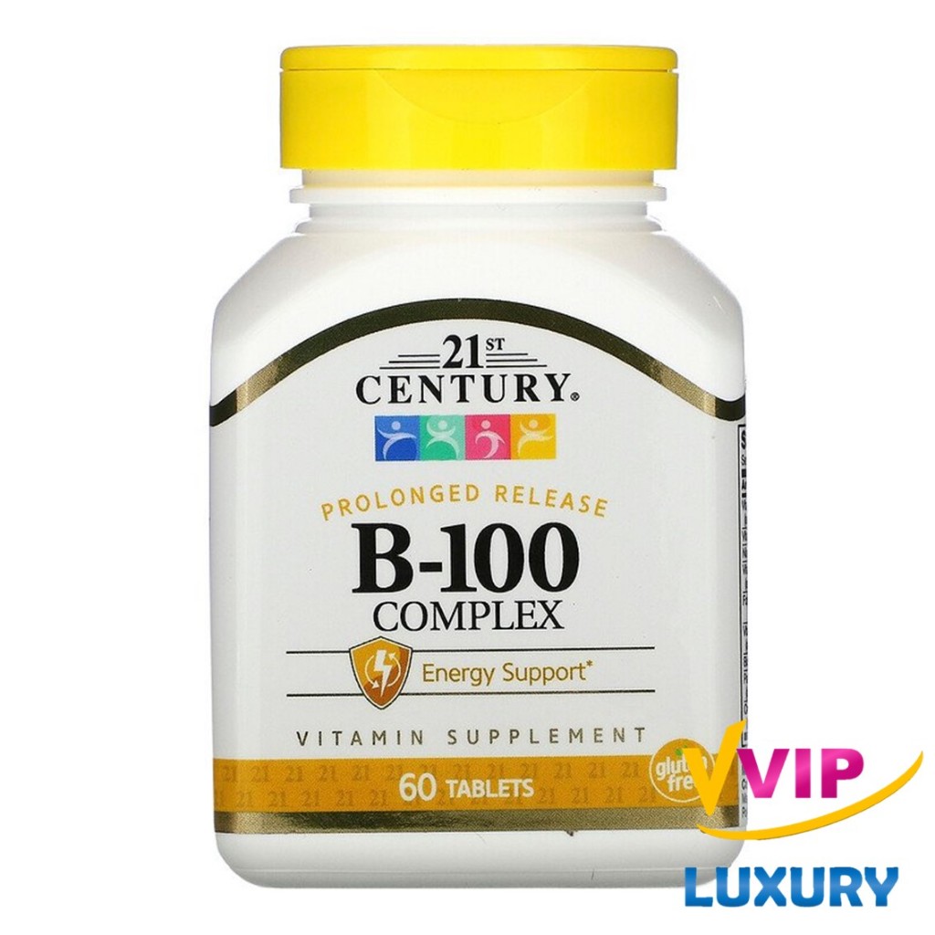 วิตามินบีรวม 21thCentury Vitamin B6 ,B Complex B-50 ,B-100 และ B-12 B ...