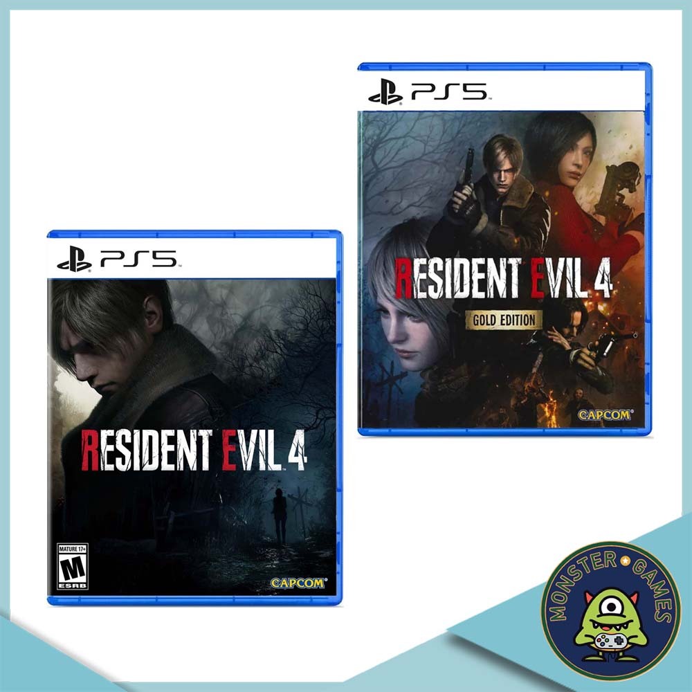 Resident Evil 4 Remake Ps5 Game แผ่นแท้มือ1!!!!! (Resident Evil 4 Ps5 ...