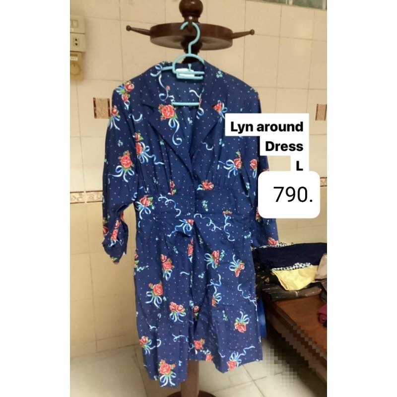 เดรสสั้น Lynaround Sz.L | Shopee Thailand