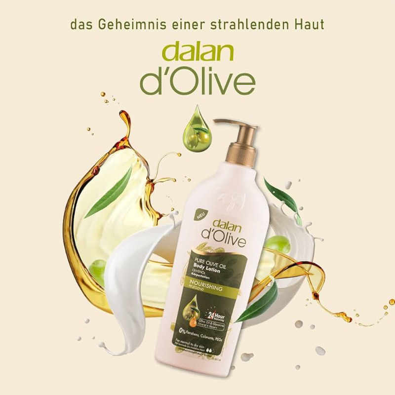 (พร้อมส่ง) Dalan d'olive Lotion - โลชั่น น้ำมันมะกอก 400 ml | Shopee ...