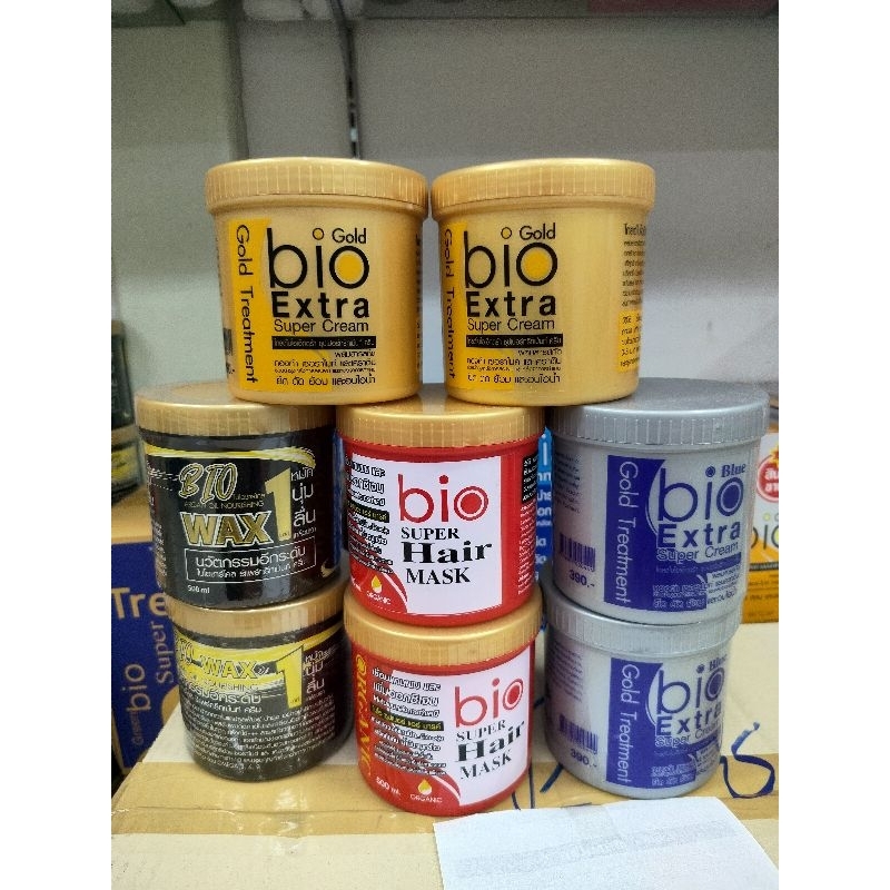 กระปุก ไบโอซุปเปอร์ ทรีทเมนท์หมักผมBio Gold Extra Super Treatment ...
