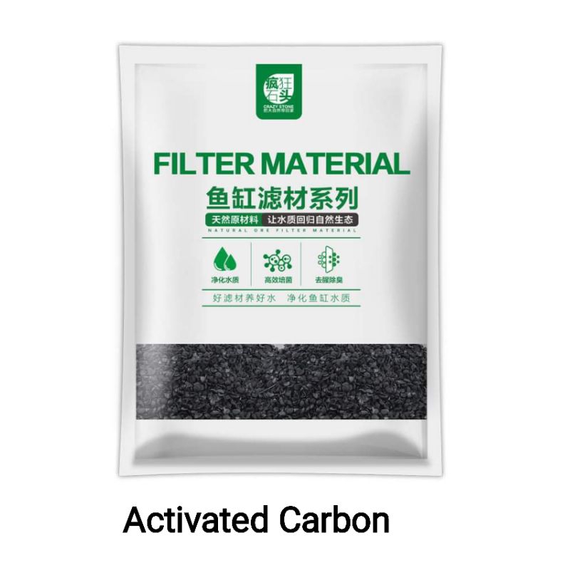 Crazy Stone Filter Material วัสดุกรองสำหรับตู้ปลาและตู้ไม้น้ำ | Shopee ...