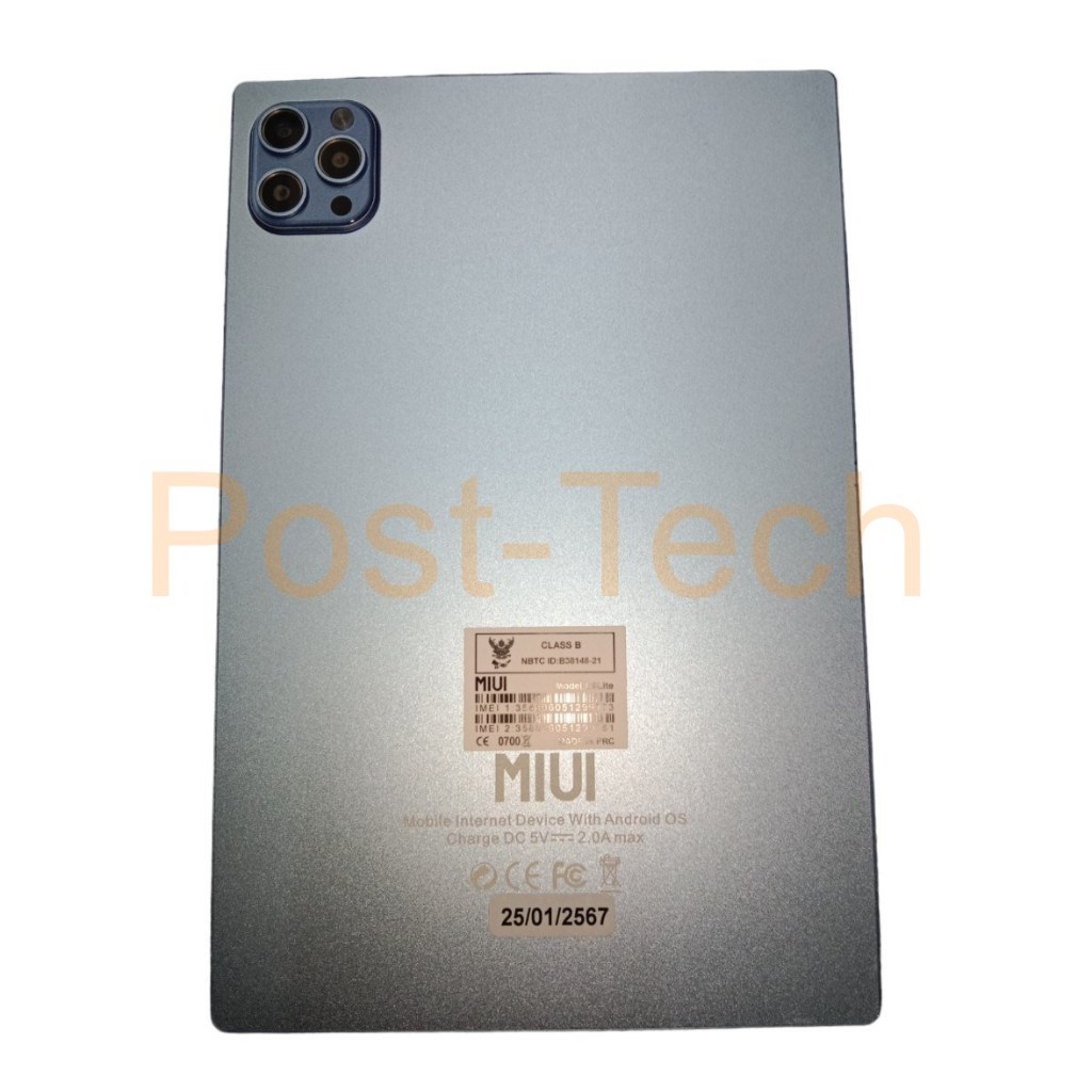 MIUI U9 Lite 2024แท็บเล็ต โทรได้ 4G แรม 6/256 GB Android 13 แท้ รองรับแอปธนาคาร แบต 6800 mAh มี ...