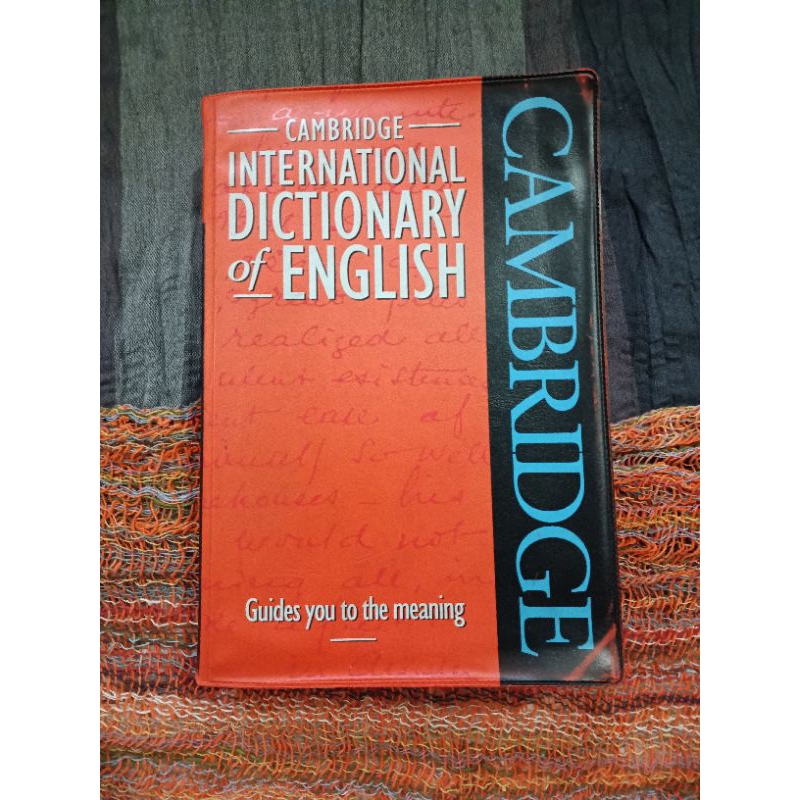 CAMBRIDGE INTERNATIONAL DICTIONARY OF ENGLISH | Shopee Thailand