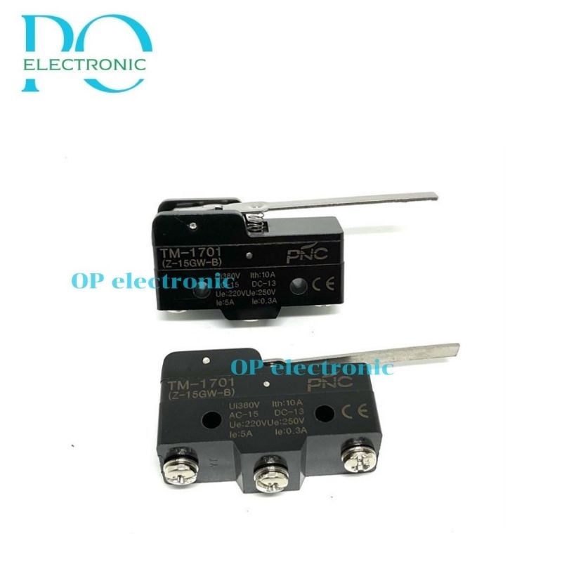 ไมโครสวิสท์ MICRO SWITCH ยี่ห้อPNC รุ่น TM-1300,1305,1307,1308,1309,TM-1701,1702,1703,1704,1705 ...