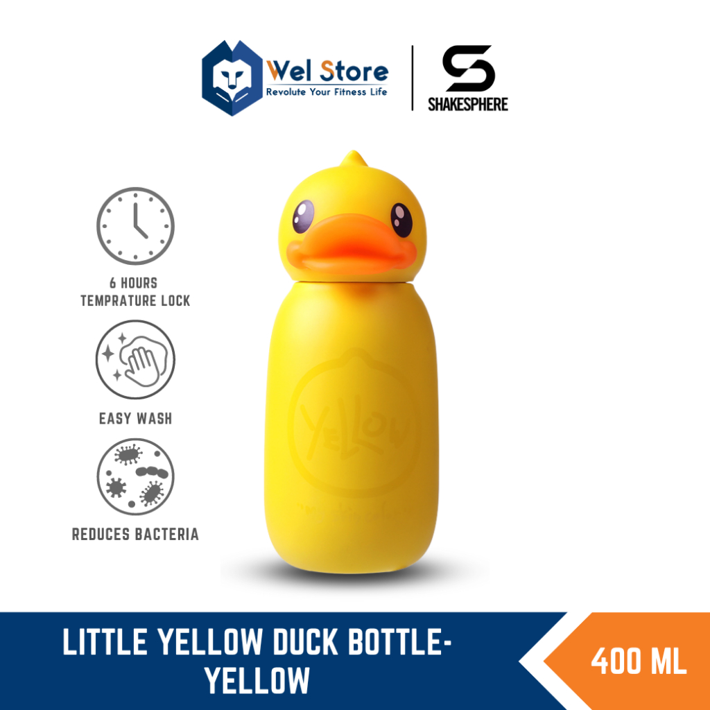 WELSTORE SHAKESPHERE B.DUCK LITTLE YELLOW DUCK BOTTLE ขวดน้ำเก็บอุณภูมิ ...