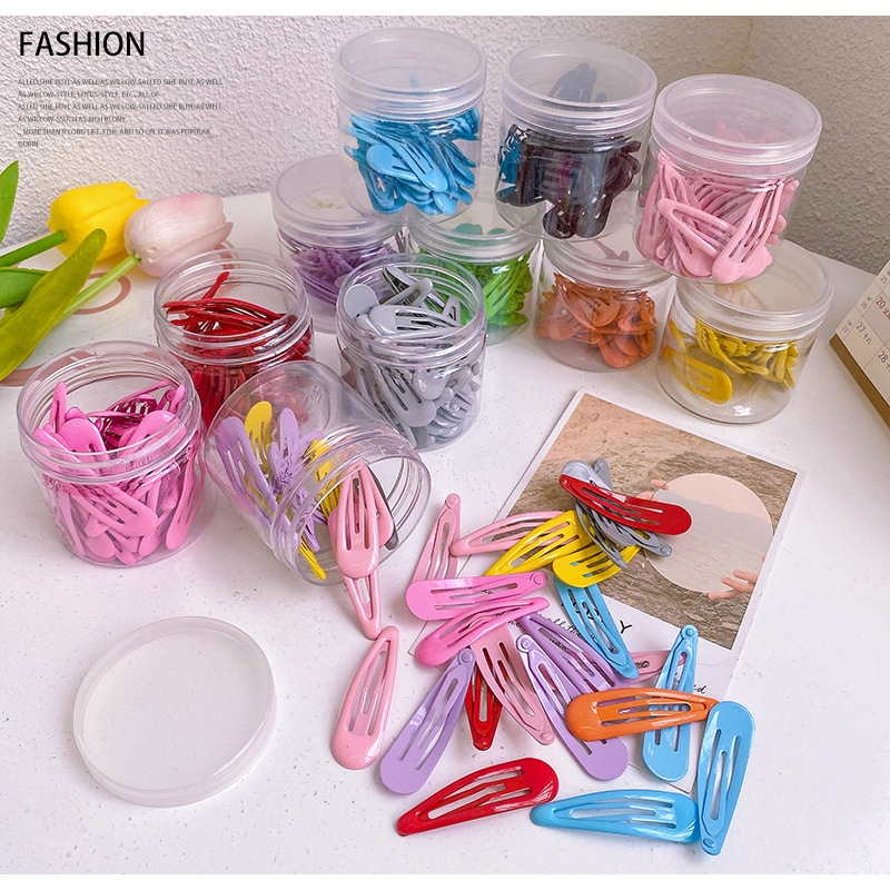 กิ๊บติดผม กิ๊บแป๊กหยดน้ำ COLOR INS GIRL HAIR กิ๊ฟตกแต่งผม | Shopee Thailand