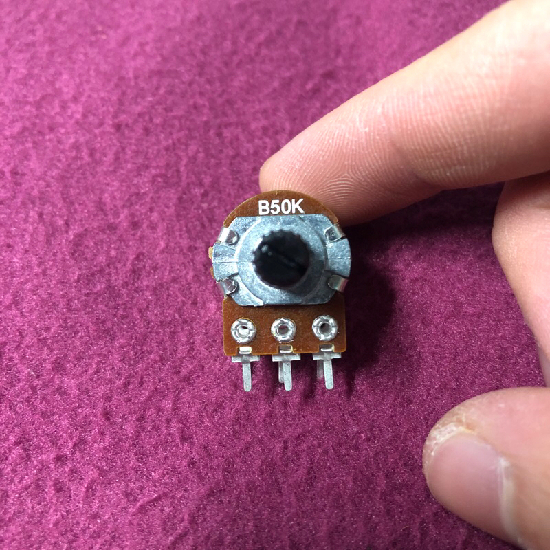 ตัวต้านทานปรับค่าได้ 6ขา B10K/B50K/B 100K โพเทนซิโอมิเตอร์ 10/50/100 ...