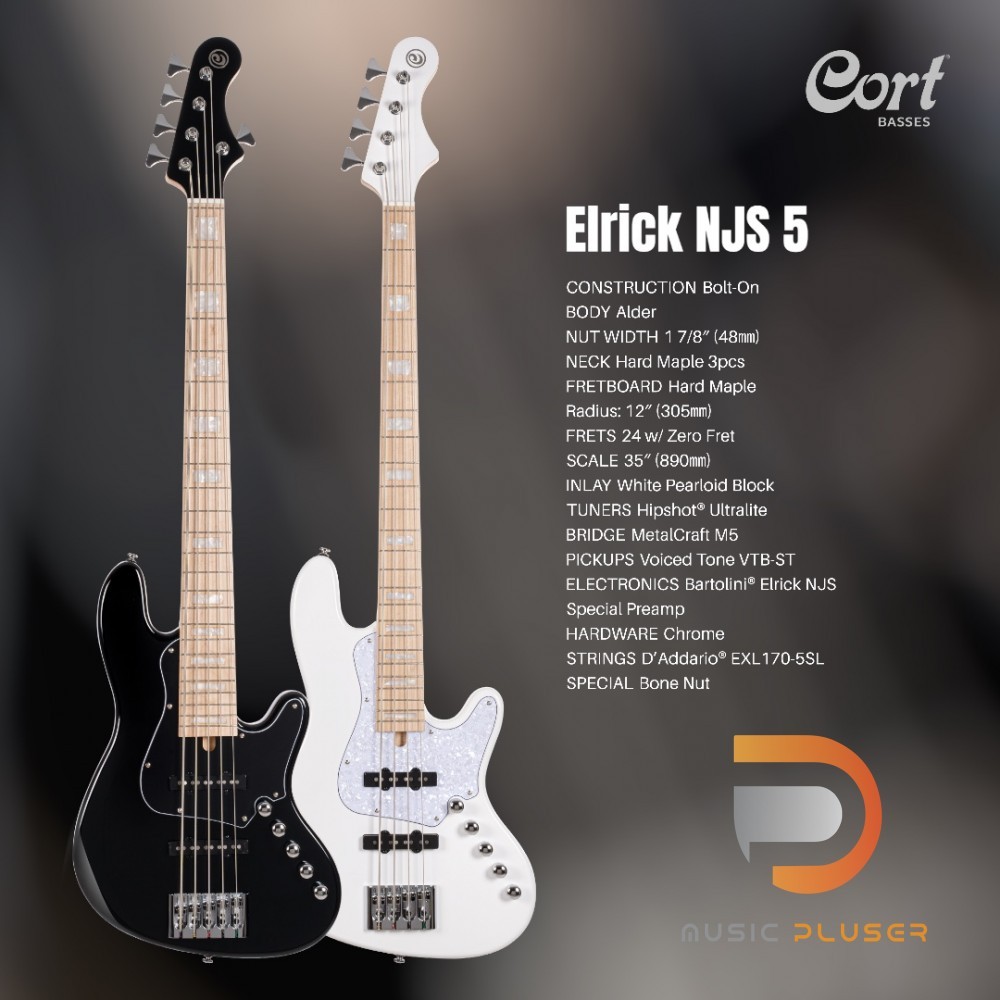 Cort Elrick NJS 5 เบสไฟฟ้า | Shopee Thailand