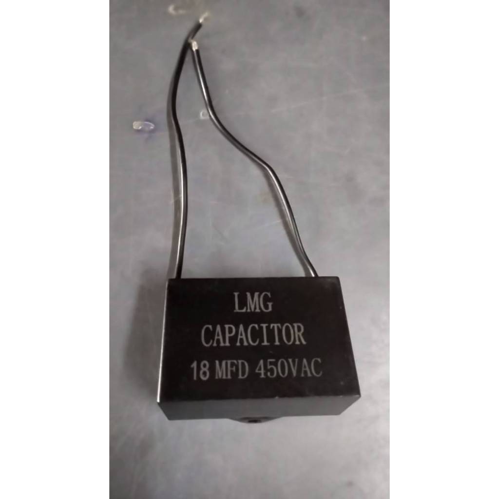 901012 คาปาซิเตอร์ 18 ไมโครฟารัด 450 โวล์ต คอนเดนเซอร์ แคปรัน CAPACITOR ...