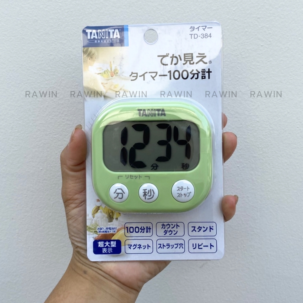 ⚡️ซื้อในไลฟ์ลด50%⚡️ สินค้าญี่ปุ่น นาฬิกาจับเวลา Tanita Timer TD 384 ...