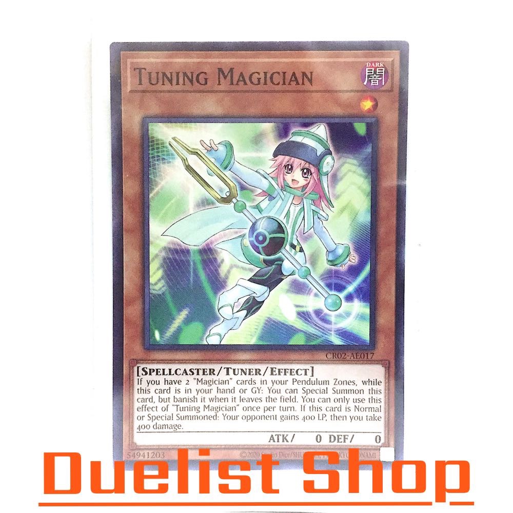 Tuning Magician (N) Monster Dark Level1 [Spellcaster/Tuner/Effect] ชุด ...