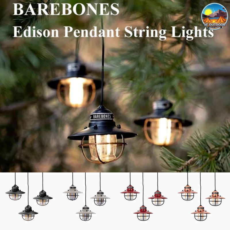 +พร้อมส่ง+Barebones Edison String Lights โคมไฟห้อย ประกัน 1 ปี | Shopee Thailand