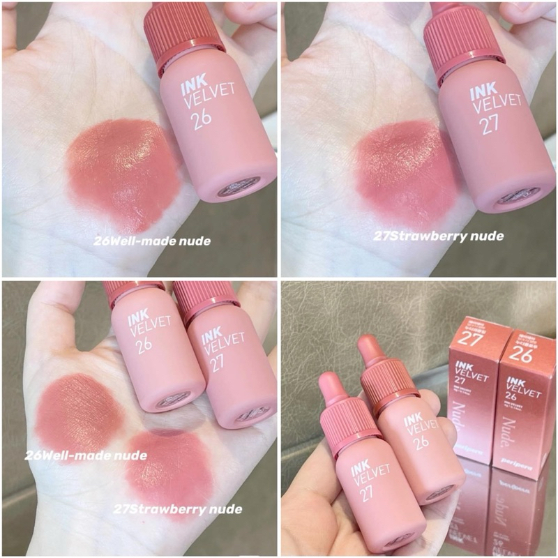 PERIPERA ลิปสติก รุ่น INK VELVET เอาใจสายชอบโทนสีนู้ดกับลิปเนื้อ ...