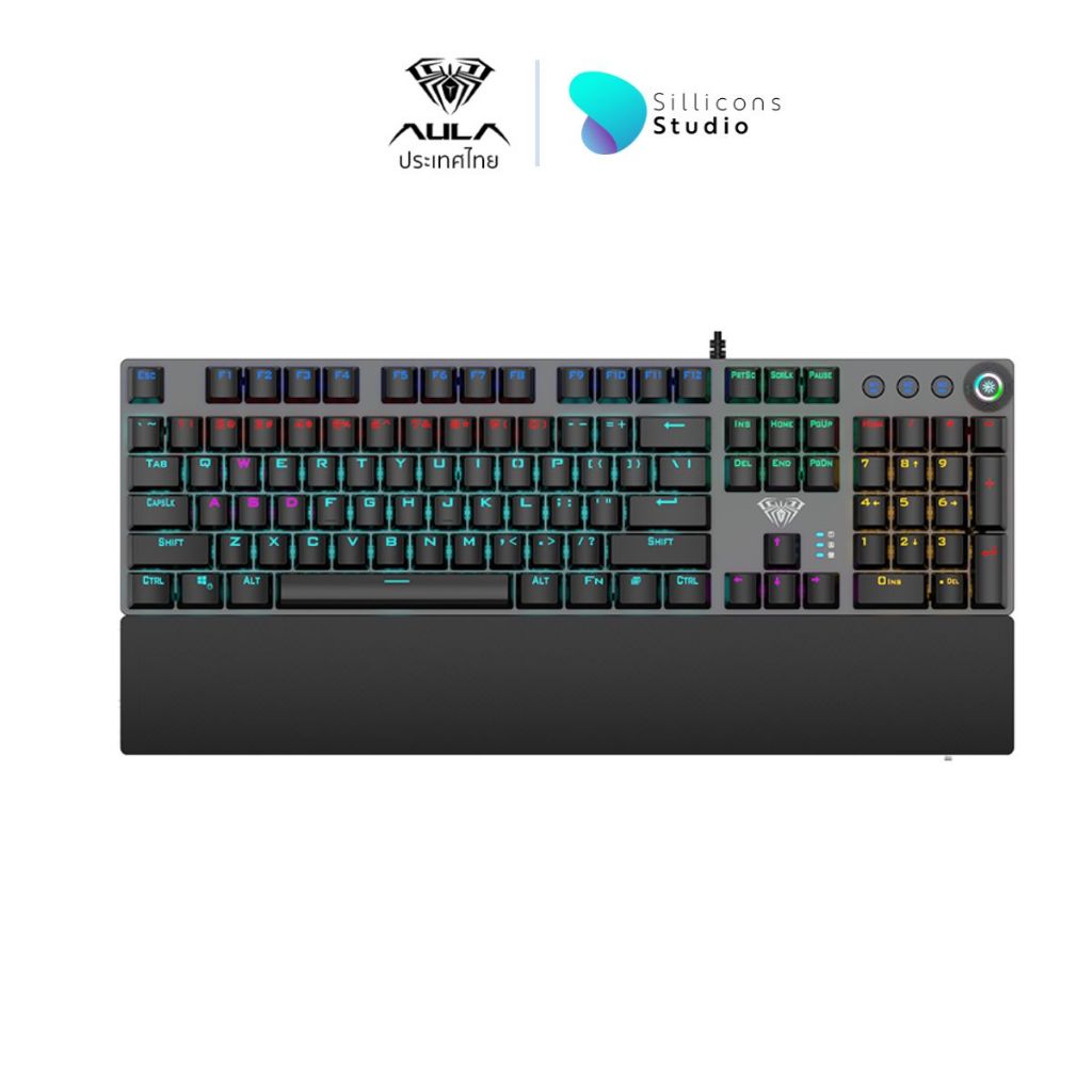 AULA F2088 MECHANICAL KEYBOARD Wired Mechanical Gaming Keyboard ...