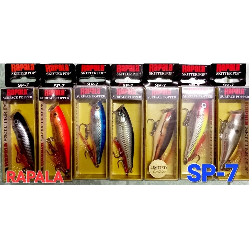 เหยื่อปลอม ตกปลา RAPALA Skitter Pop (SP-7) | Shopee Thailand