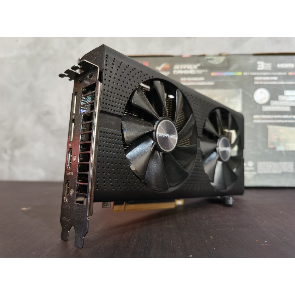 การ์ดจอ AMD RX580 4G-8G//RX570 4G-8G//RX480 4G-8G//RX470 4G-8G มือสอง ต่อไฟเพิ่ม 8พิน | Shopee ...