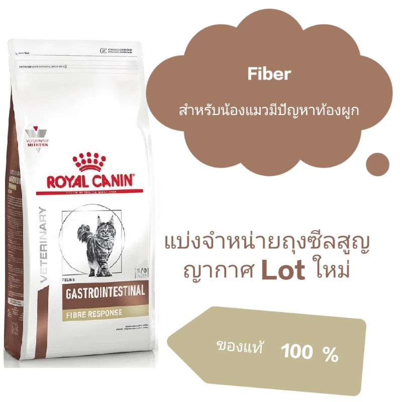 Royal Canin Fibre สำหรับแมวมีปัญหาท้องผูก แบ่งจำหน่าย | Shopee Thailand
