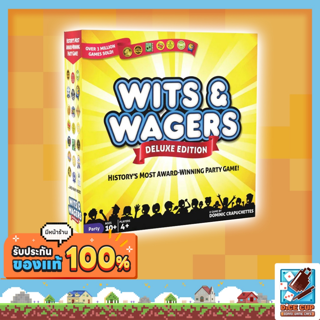 [ของแท้] Wits & Wagers Deluxe Edition Board Game | Shopee Thailand