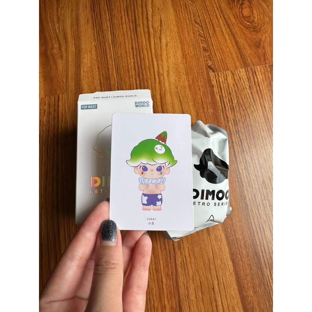 POP MART DIMOO Retro Series (Joker) [มือ 2 เช็คการ์ด] | Shopee Thailand