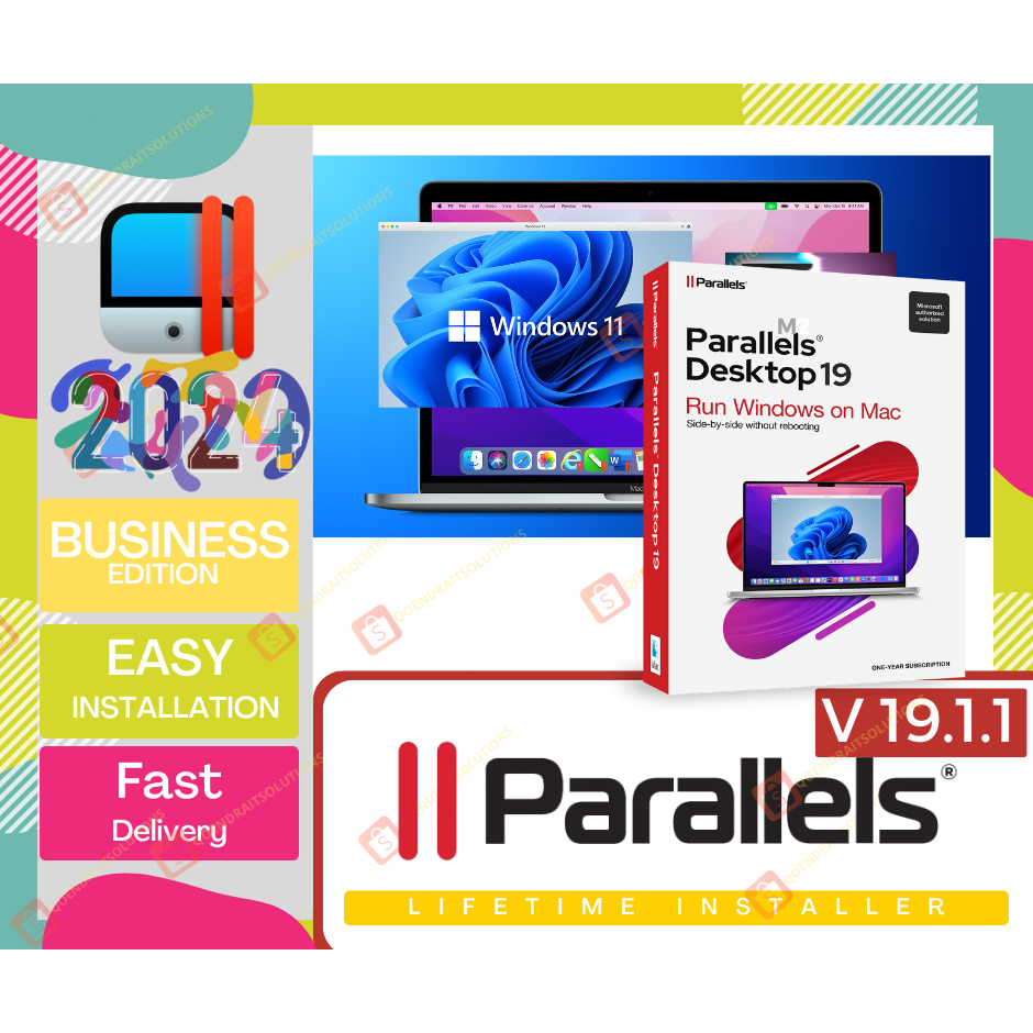 Parallels Desktop 19 [V19.1.0] Business Edition Lifetime Permanent ...