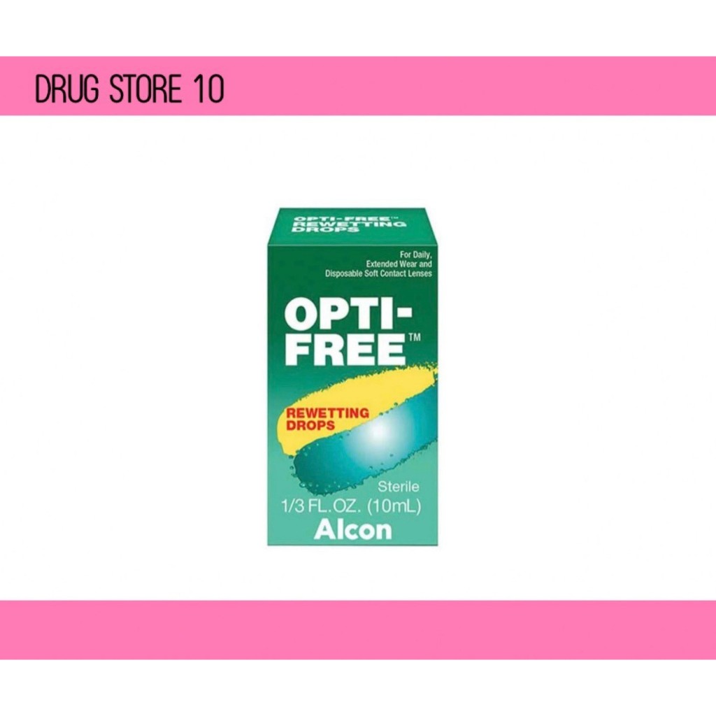 Alcon Opti-Free Rewetting Drops น้ำตาเทียม ช่วยอาการระคายเคืองตา ตาแห้ง ...
