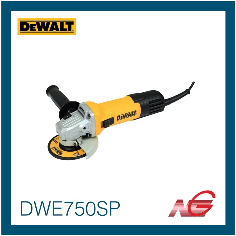DEWALT ดีวอล เครื่องเจียรไฟฟ้า 4" รุ่น DWE750SP 750W แถมฟรี เสื้อยืด ...
