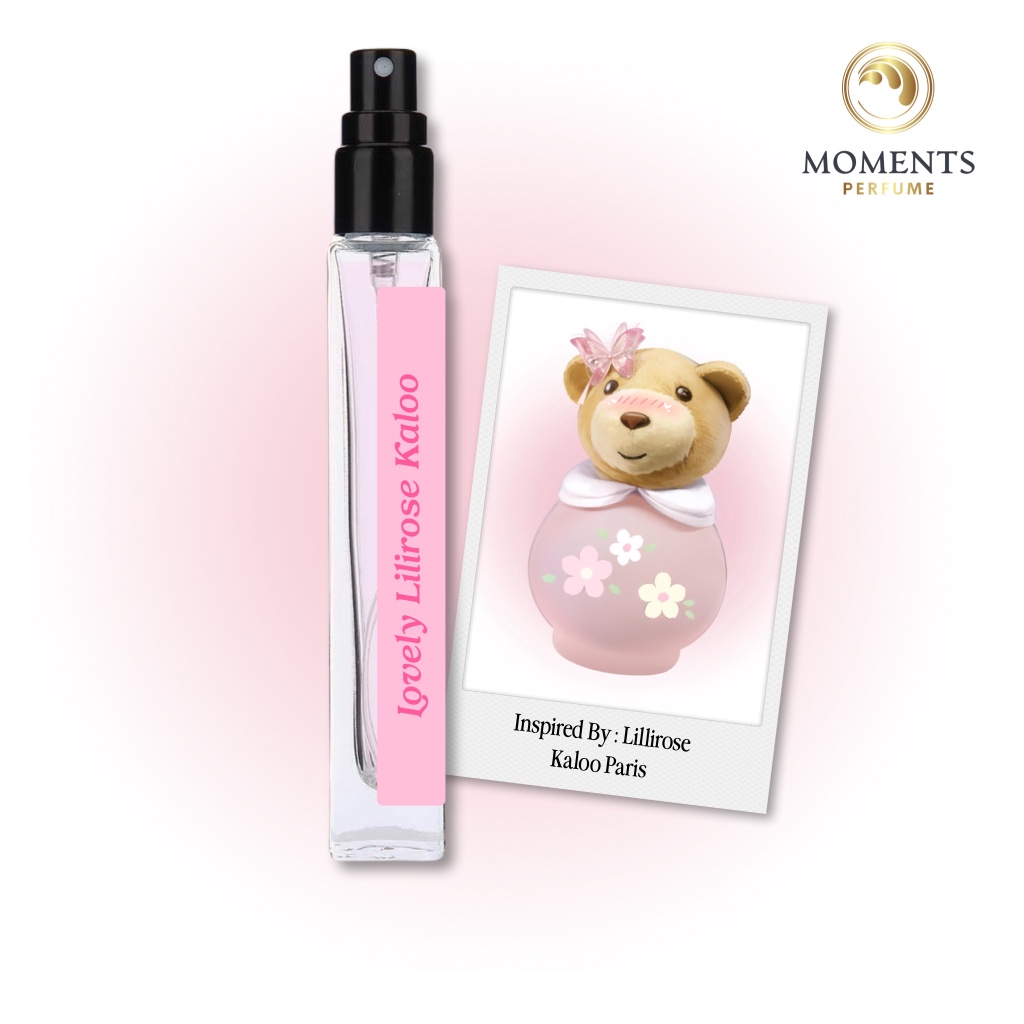 [จัดส่งใน 24 ชม.] Moments Perfume 10 ml. สเปรย์หอมอเนกประสงค์ กลิ่นแป้งเด็ก Lilirose | Shopee ...