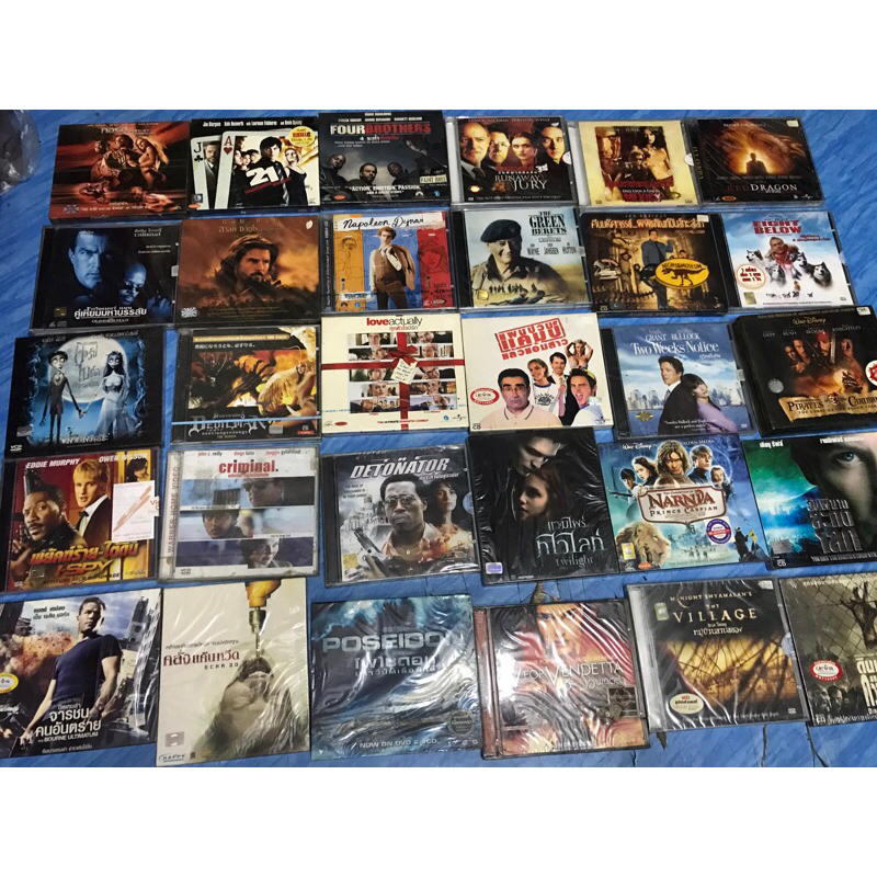 VCD,วีซีดีหนังกล่อง (33) ภาพยนตร์ดังยอดฮิต แผ่นแท้ มาสเตอร์ มือ 1 ...