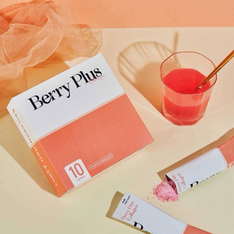 Berry Plus Collagen ผลิตภัณฑ์เสริมอาหาร เบอร์รี่ผสม คอลลาเจน | Shopee ...