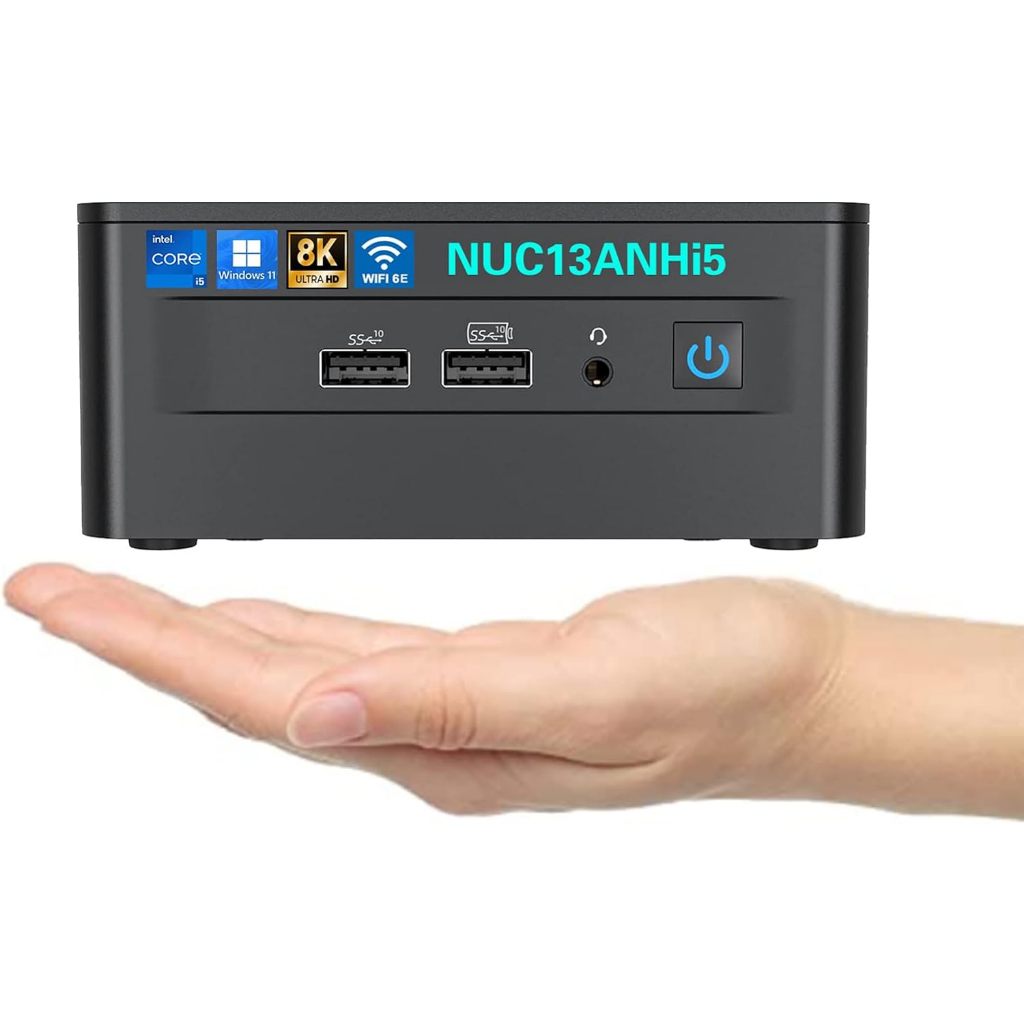 MINI PC INTEL NUC 13 Pro Kit Mini PC NUC13ANHI5 (Barebone, Intel i5-1340P, No RAM, No HDD, No OS ...