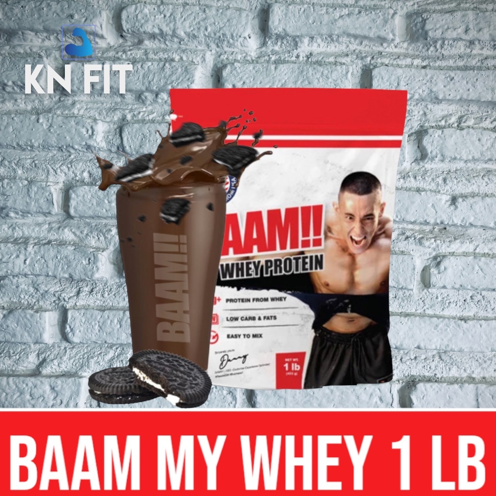 ! BAAM MY WHEY PROTEIN ขนาด 1 LB เวย์โปรตีน เพิ่มกล้าม ลดไขมัน | Shopee ...