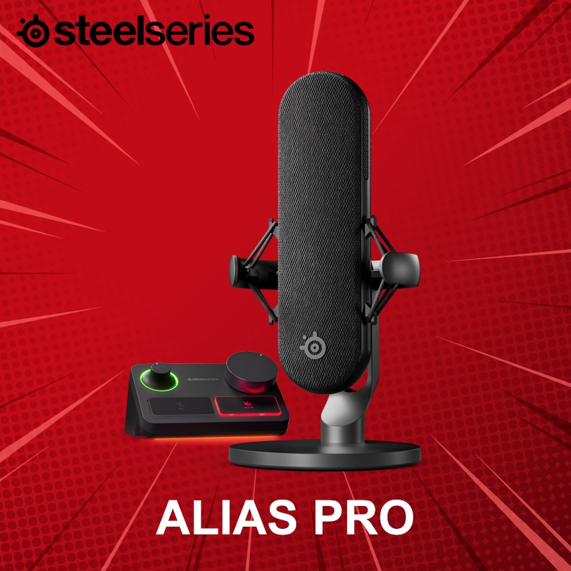 ไมโครโฟน SteelSeries Alias Pro ประกันศูนย์ 1 ปี | Shopee Thailand